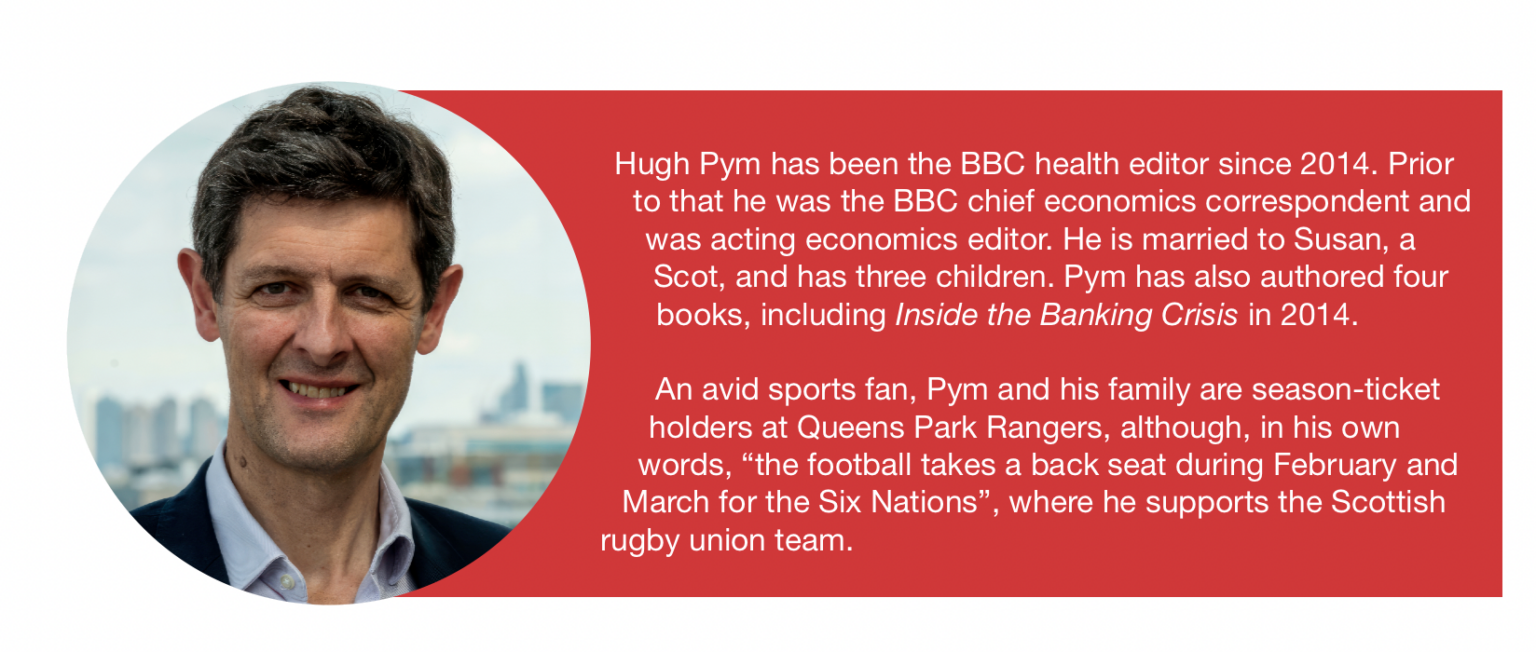 People: BBC News health editor Hugh Pym - agendaNi