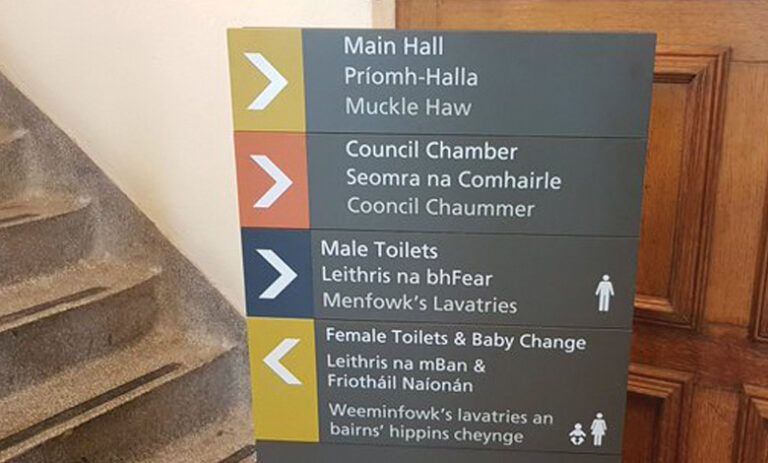 More bilingual signage needed to signal Northern Ireland is ‘shared ...